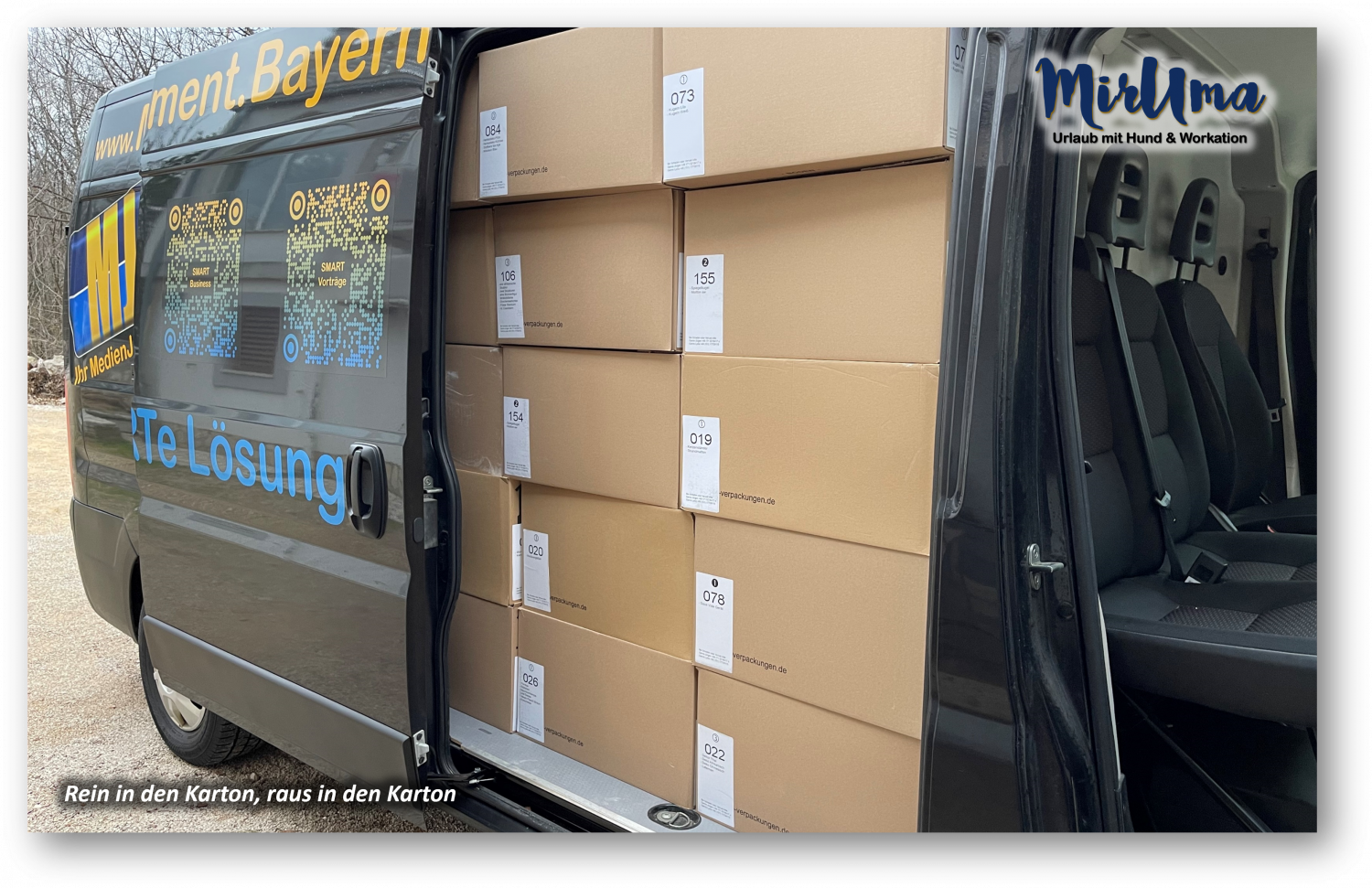 Rein in den Karton, raus in den Karton vs. nicht aufgeben, das wird ...